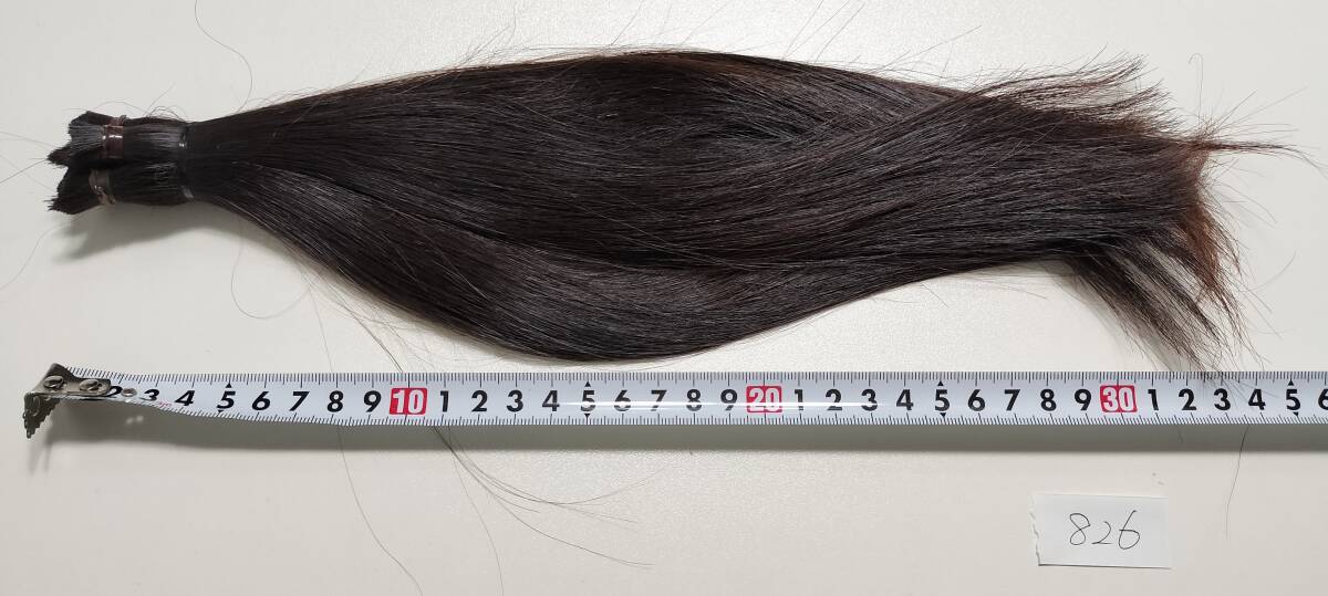 Yahoo!オークション - 20代 約33cm 約86g 髪束 髪の毛【a-826】