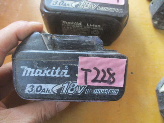 Yahoo!オークション - T228 マキタ BL1830 18V