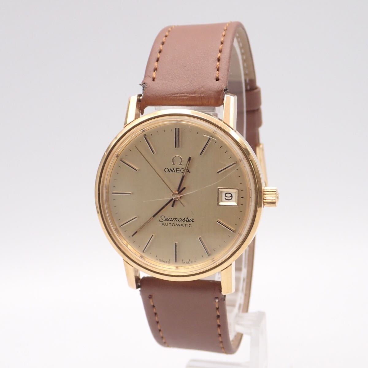 Yahoo!オークション - A/え10086/OMEGA オメガ/シーマスター/自動巻/メ...