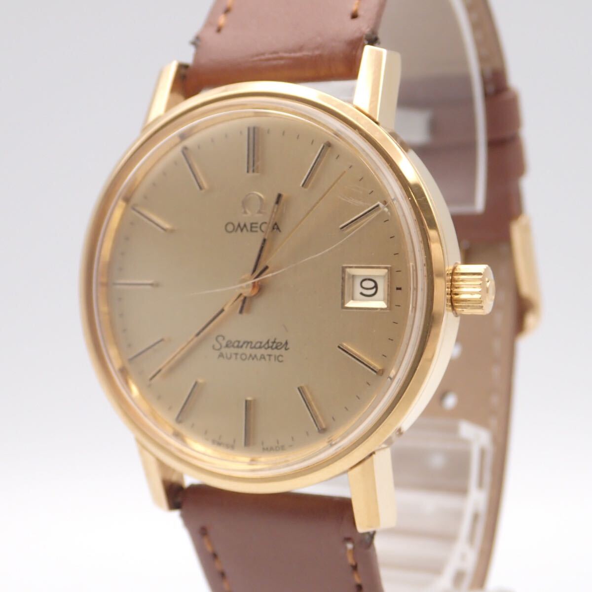 Yahoo!オークション - A/え10086/OMEGA オメガ/シーマスター/自動巻/メ...