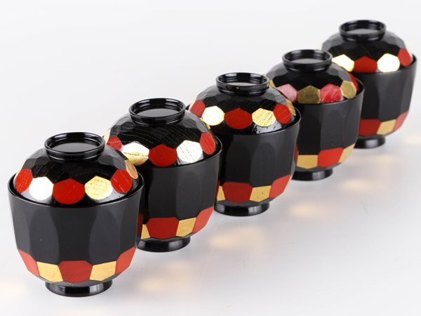 Yahoo!オークション - 【流】平安象彦 八千代椀五客 共箱 DH159