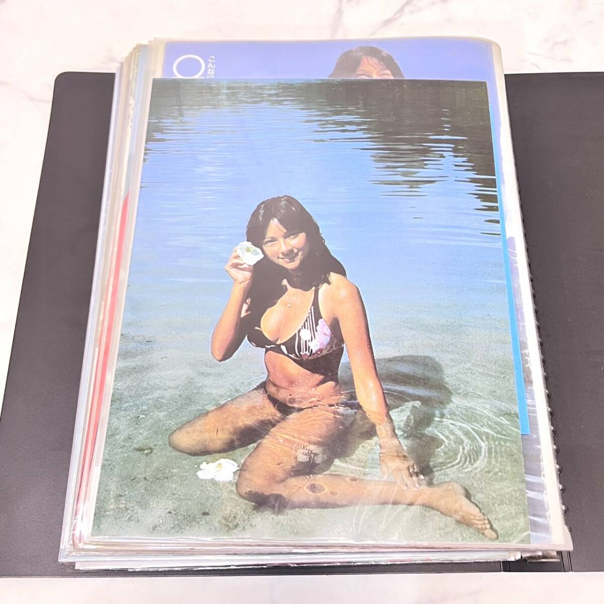 Yahoo!オークション - 当時物 A4ファイル 100枚超 アグネスラム 切り抜...