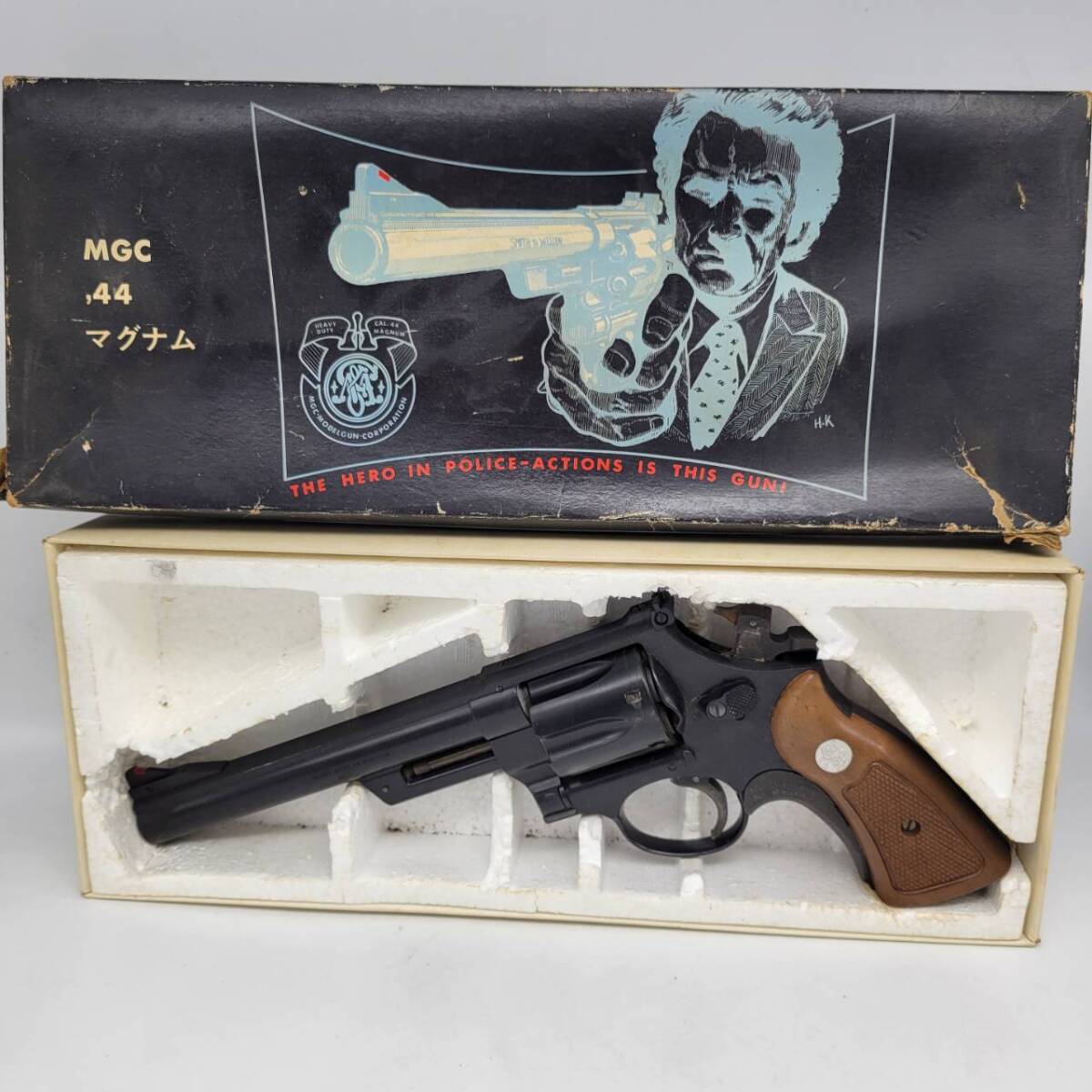モデルガン MGC 元箱付属 ｜ MGC モデルガン SW/11 HEAVY DUTY MAGNUM 44マグナム 現状品(モデルガン)｜売買されたオークション情報、yahooの商品情報を ...