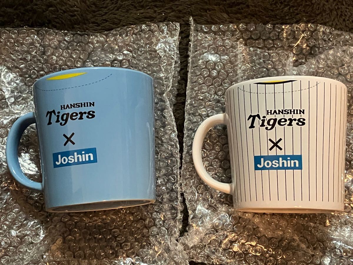 阪神タイガース マグカップ Joshinオリジナル ジョーシン電機 ユニフォーム Tigers 2個セット 非売品(記念品、関連グッズ)｜売買されたオークション情報、yahooの商品情報を ...