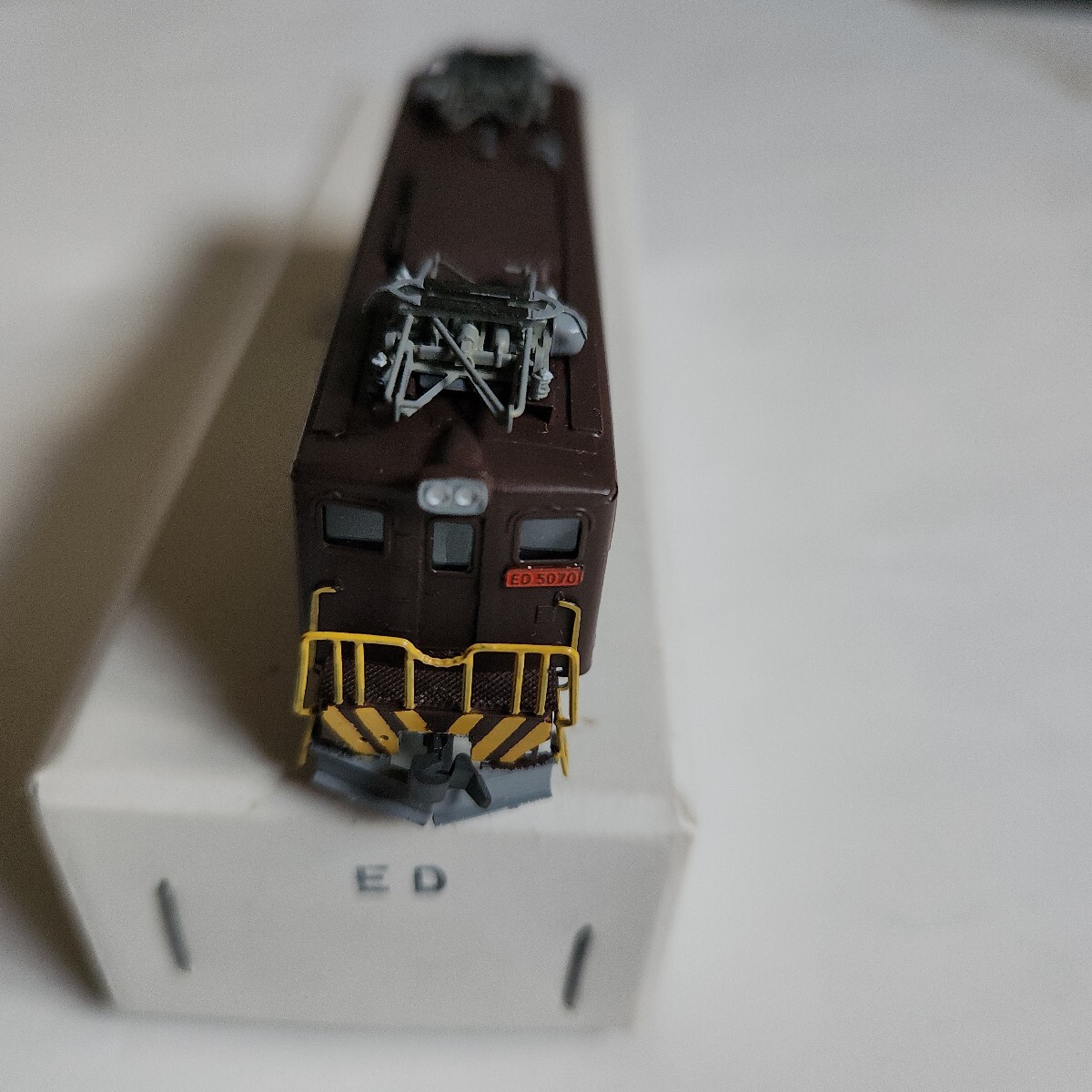 Yahoo!オークション - Nゲージ 鉄道模型 電気機関車 東武鉄道 ED50 メ...