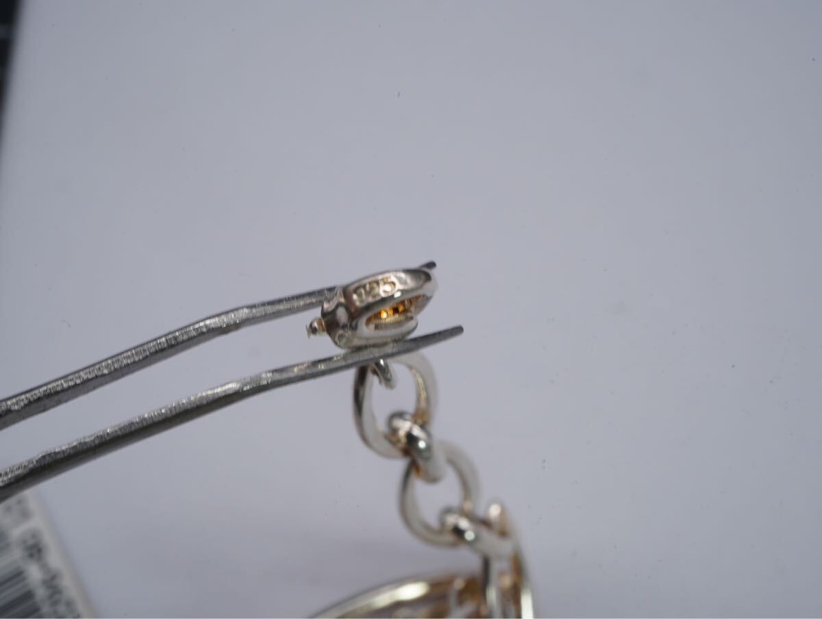 Yahoo!オークション - 【1018】SILVER シルバー 925 ブレスレット 長さ...