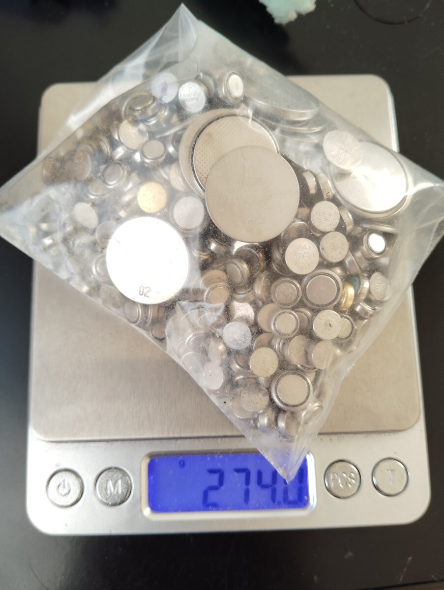 Yahoo!オークション - シルバー約274g 使用済み酸化銀電池まとめ