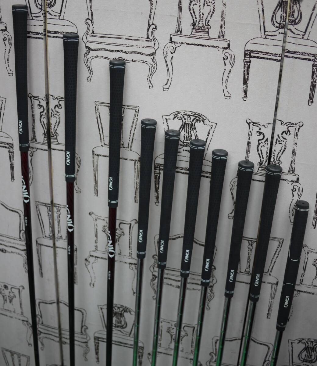 Yahoo!オークション - 美品 IGNIO イグニオ ゴルフクラブセット 10本 1...