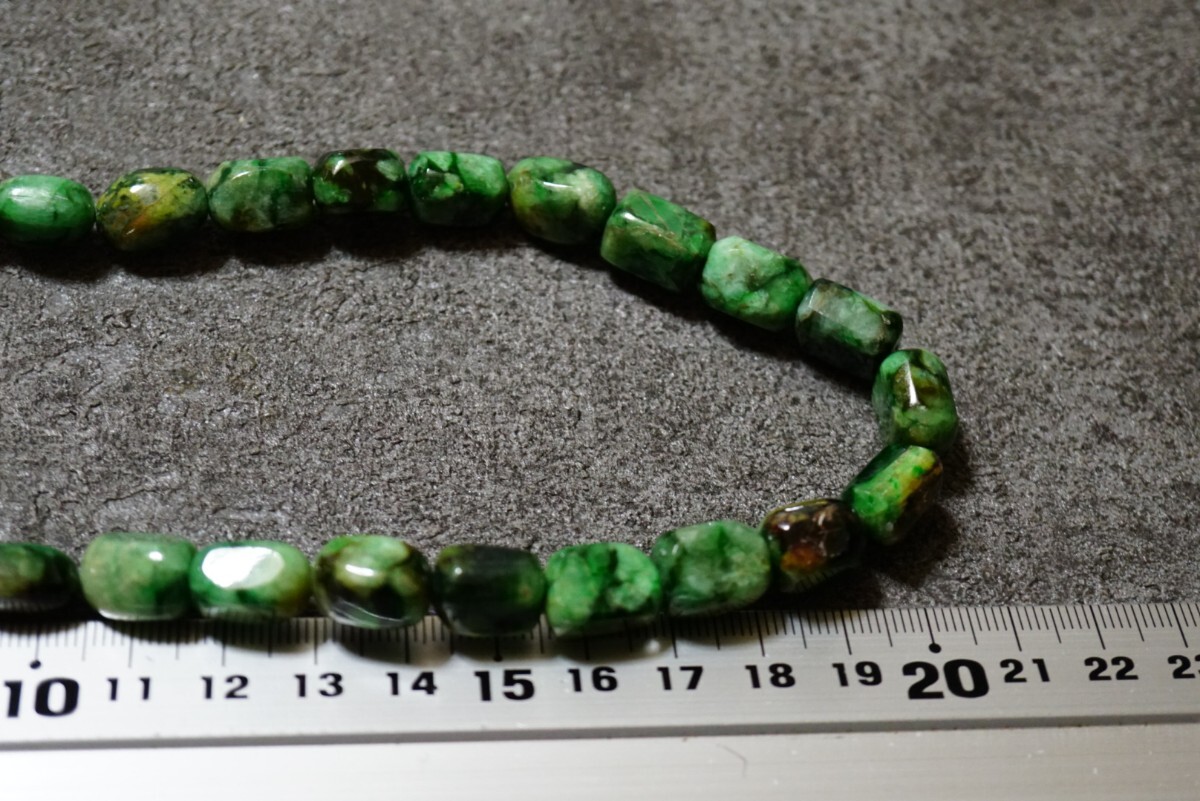 Yahoo!オークション - x23 天然翡翠 ヒスイ ネックレス ヴィンテージ ...