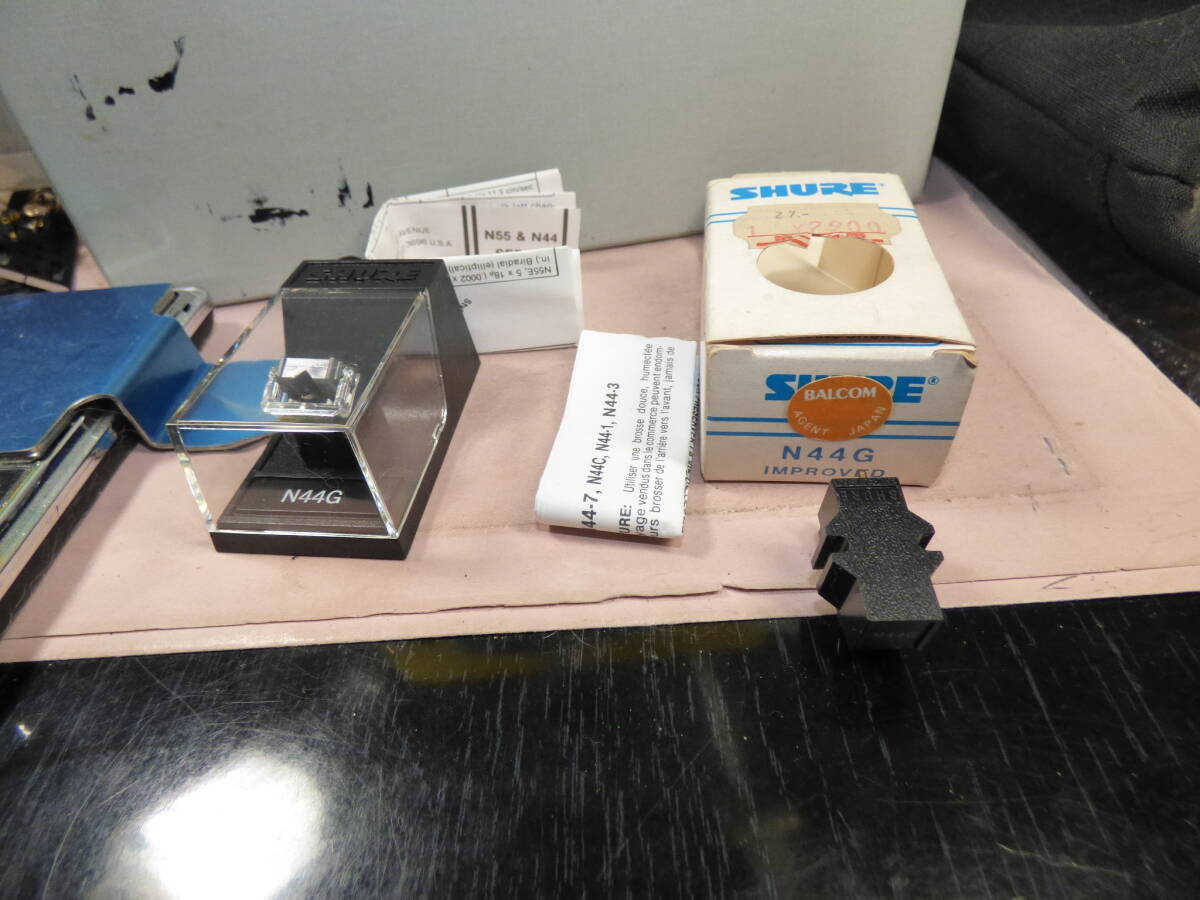 Yahoo!オークション - SHURE M-44G ＋ 新品交換針 N-44