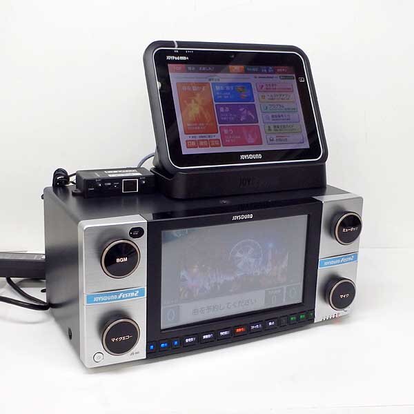 ＃エクシング JOYSOUND FESTA2 JS-H1 JR-P2000 通信カラオケ本体 JOYPAD(カラオケ機器)｜売買されたオークション情報、yahooの商品情報をアーカイブ公開 ...