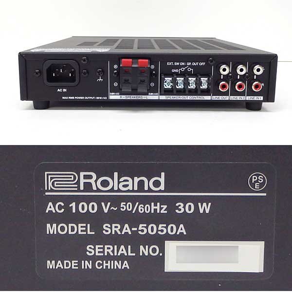 Yahoo!オークション - ＃Roland/ローランド SRA-5050A コンパクト ミキ...