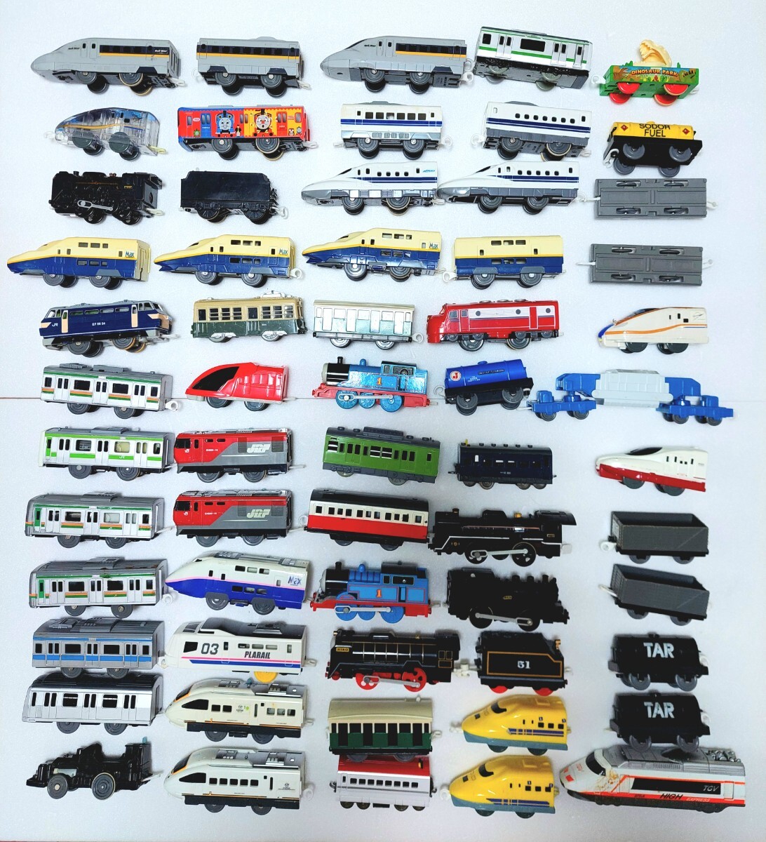 Yahoo!オークション - 処分 大量 140サイズ プラレール「E5系はやぶさ&...