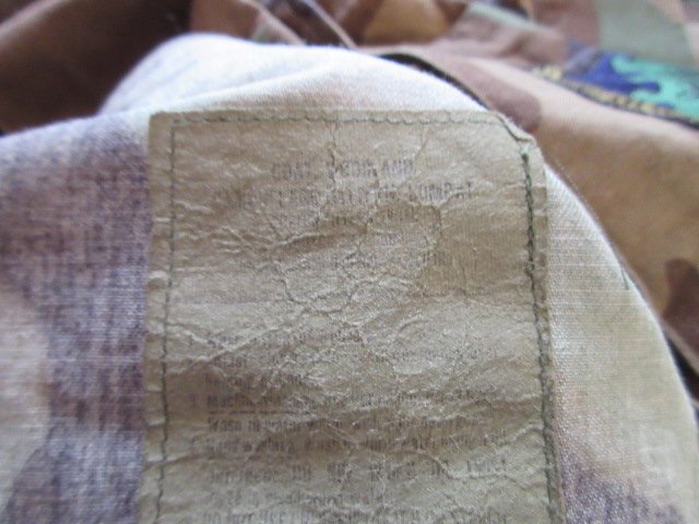 Yahoo!オークション - F423-8 USAF アメリカ空軍 ウッドランド迷彩ジャ...