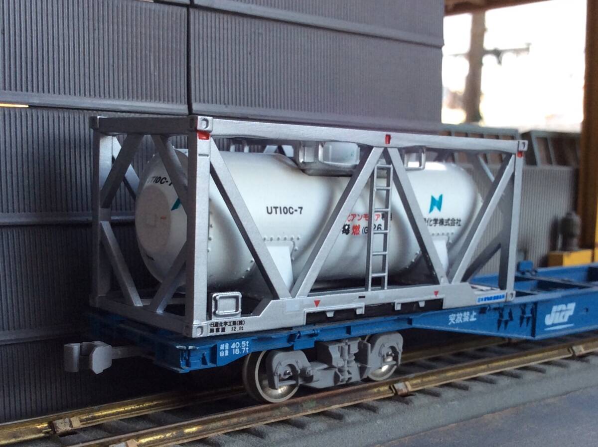 HO 完成品 UT10C 液化アンモニア専用タンクコンテナ1個 1円スタート 7(貨物列車)｜売買されたオークション情報、yahooの商品情報をアーカイブ公開 - オークファン（aucfan.com）