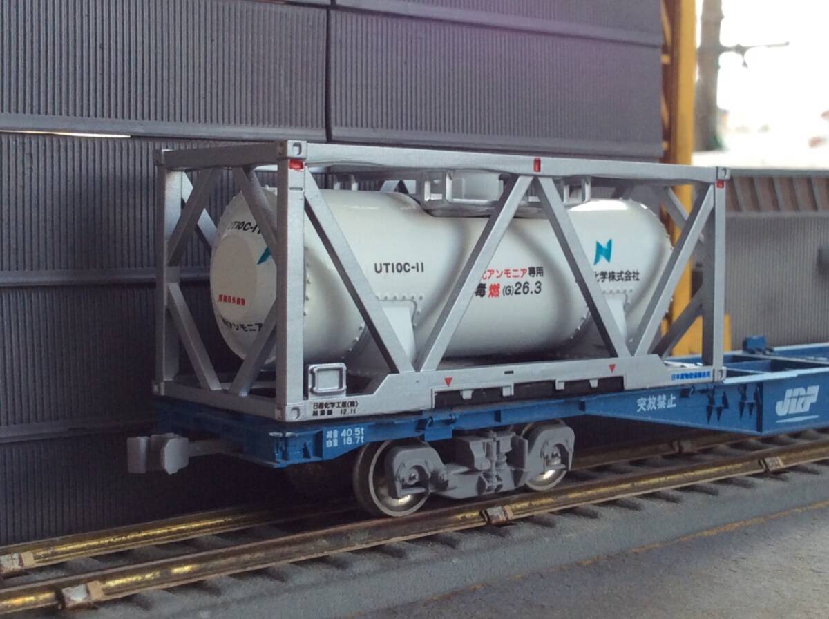 Yahoo!オークション - HO 完成品 UT10C 液化アンモニア専用タンクコン...