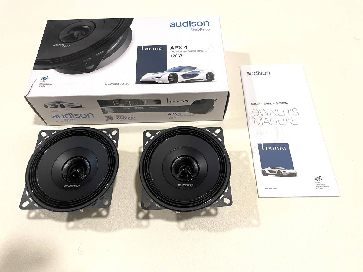 Yahoo!オークション - audison オーディソン prima APX 4 10cmコアキシ...
