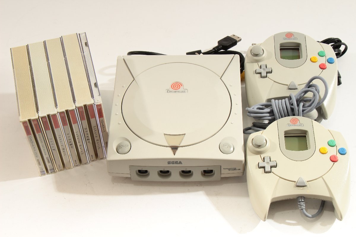Yahoo!オークション - SEGA DC/ドリームキャスト本体 [HKT-3000] ソフ...