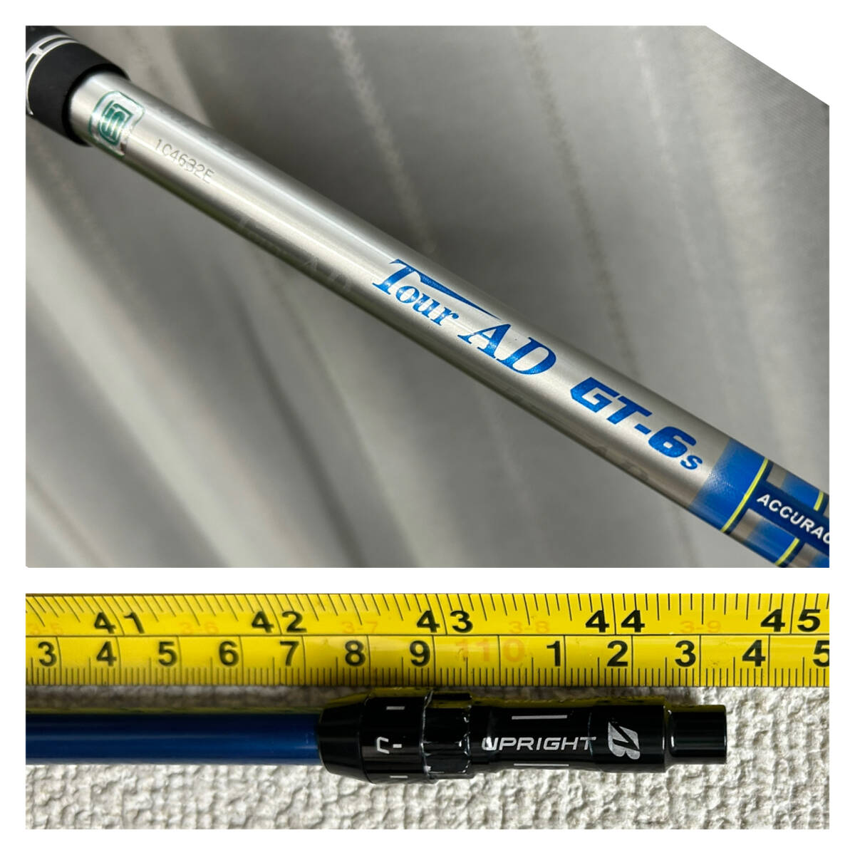 Yahoo!オークション - 新品同様/TOUR-AD GT 6-S/1W用シャフト単品TOUR ...