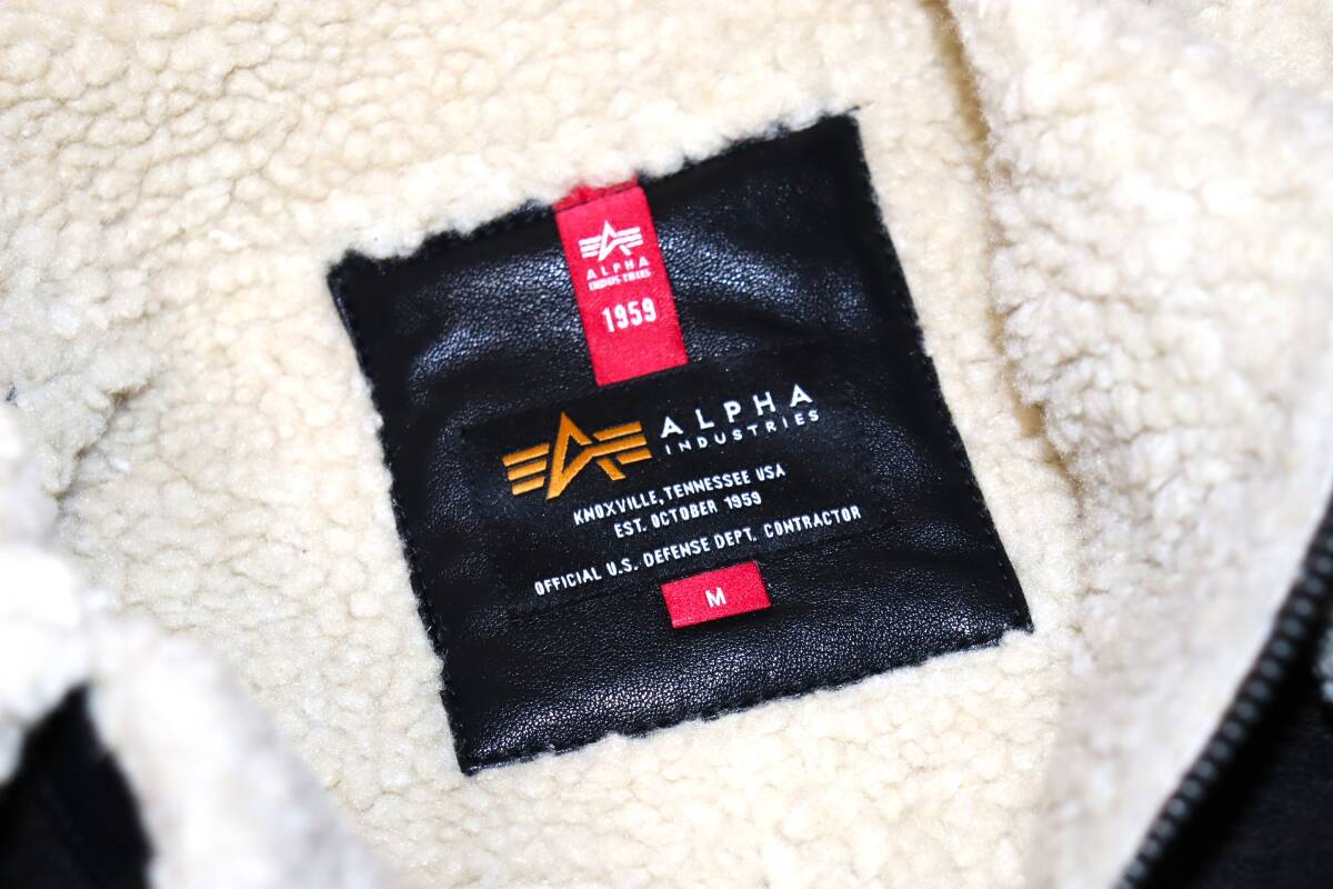 Yahoo!オークション - 送料無料 即決【未使用】 ALPHA B-3 パッチドフ...