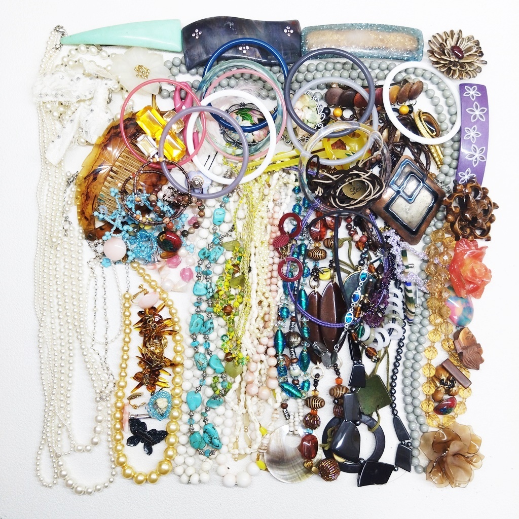 Yahoo!オークション - 【人気】アクセサリー まとめ 総重量 1 285g ネ...