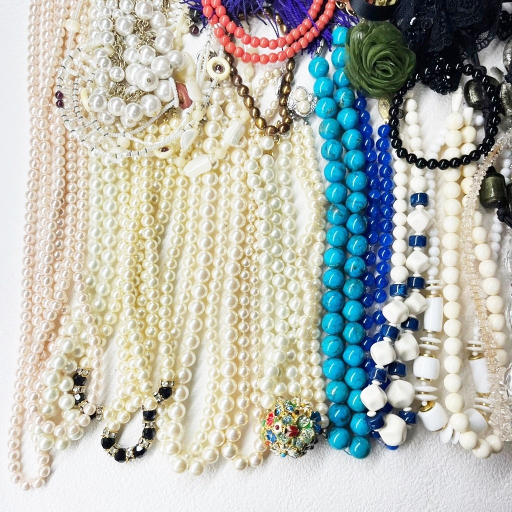 Yahoo!オークション - 【人気】アクセサリー まとめ 総重量 1 215g ネ...