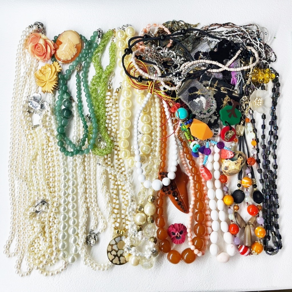 Yahoo!オークション - 【人気】アクセサリー まとめ 総重量 1 215g ネ...