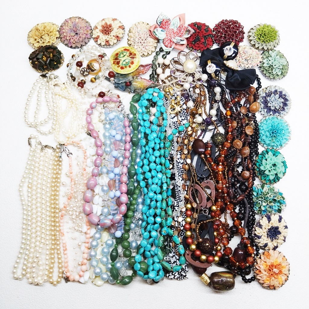 Yahoo!オークション - 【人気】アクセサリー まとめ 総重量 1 295g ネ...