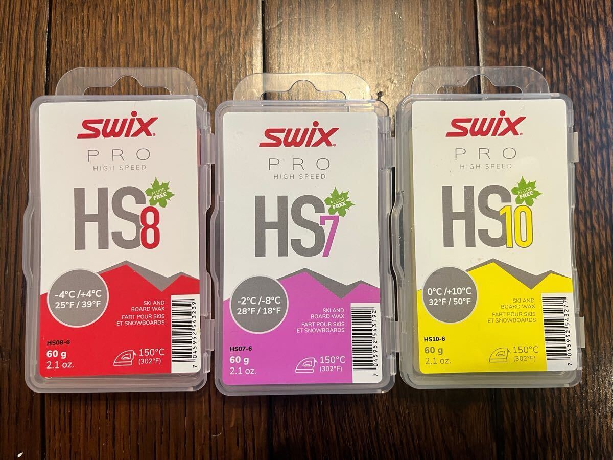 Yahoo!オークション - SWIX ワックス HS8 HS7 HS10 まとめ売り