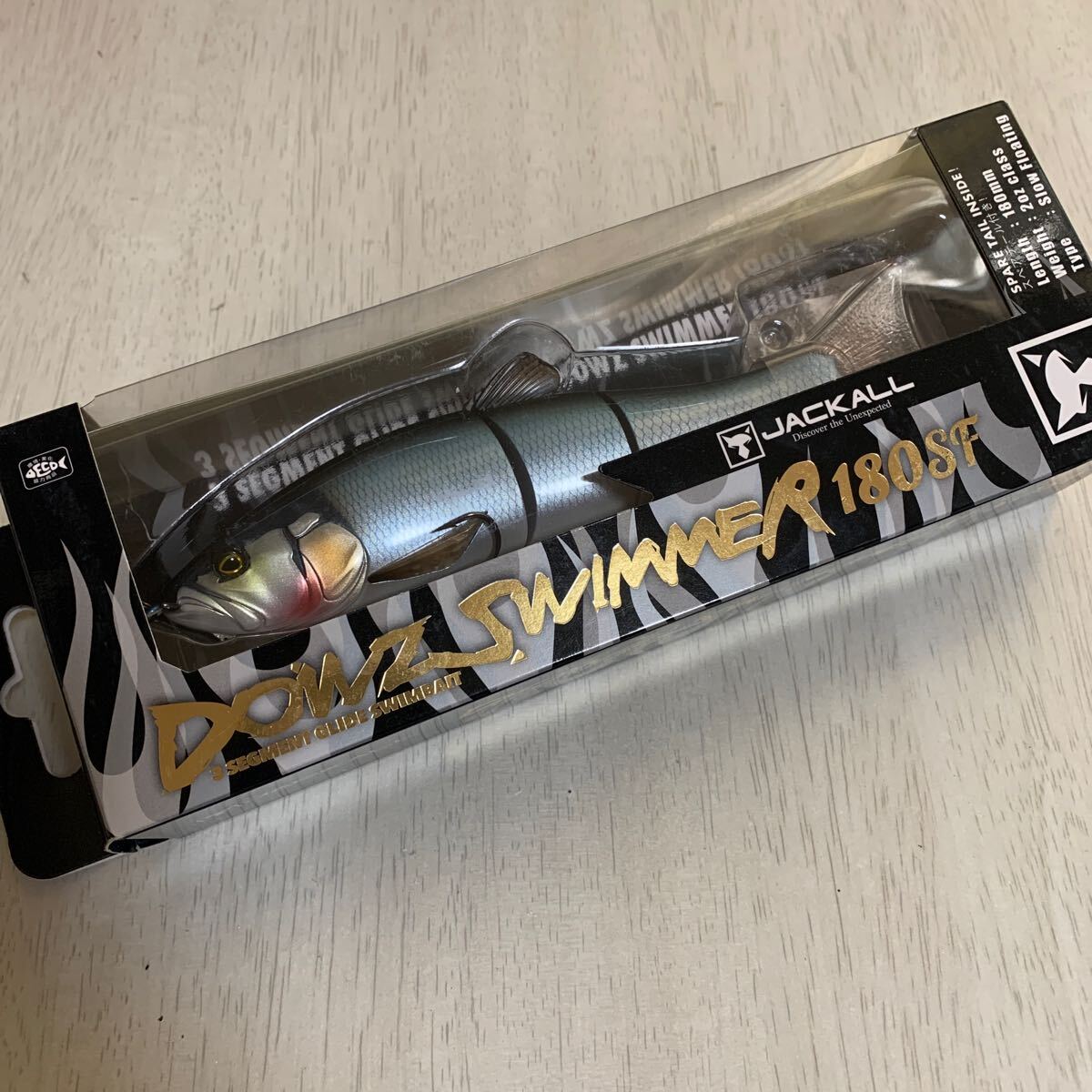 Yahoo!オークション - tr5 新品 JACKALL/ジャッカル DOWZSWIMMER 180SF...