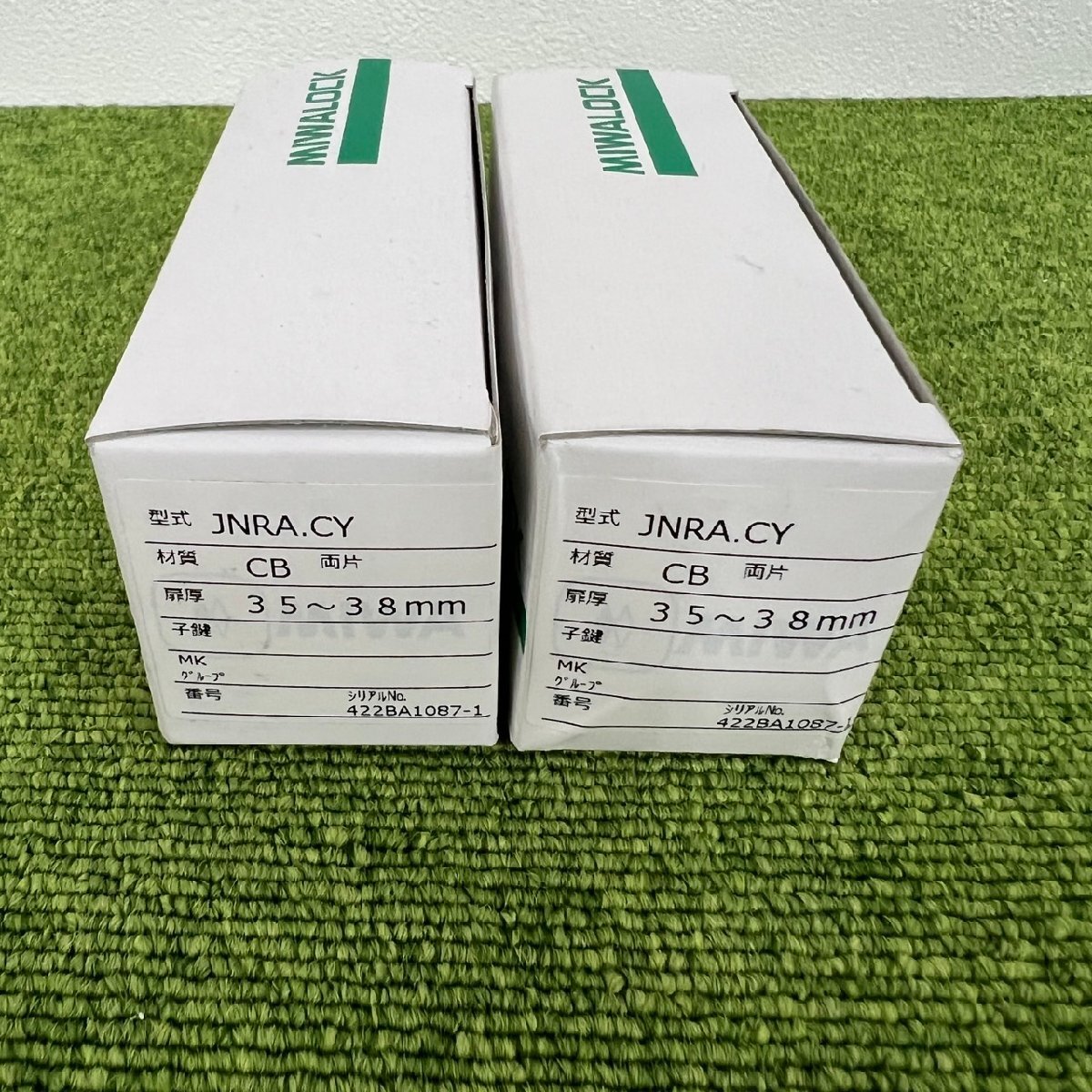 Yahoo!オークション - 美和ロック シリンダー 2個セット 【JNRA.CY】CB...