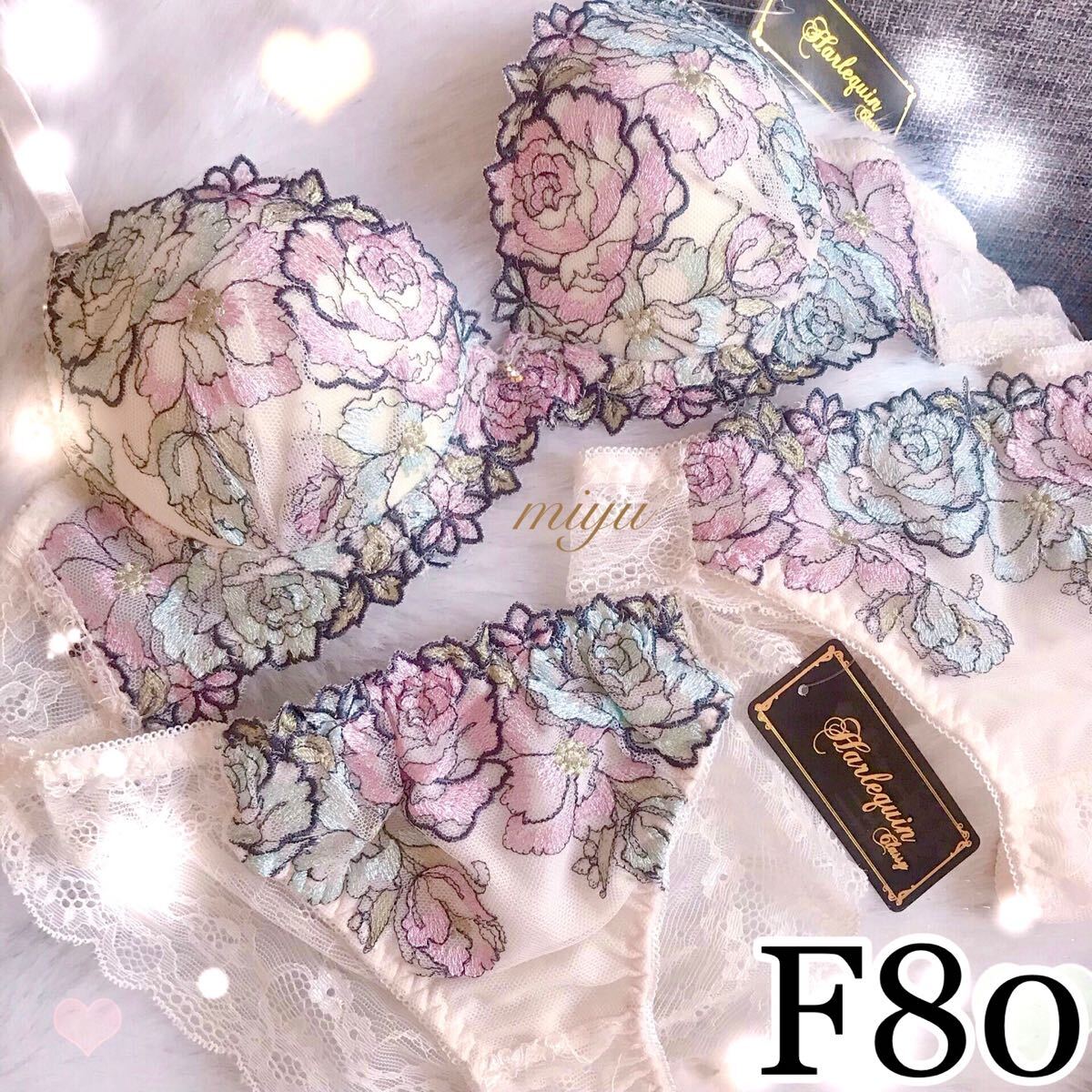 Yahoo!オークション - F80L ラメローズ クリーム色 アイボリー ブラジ...