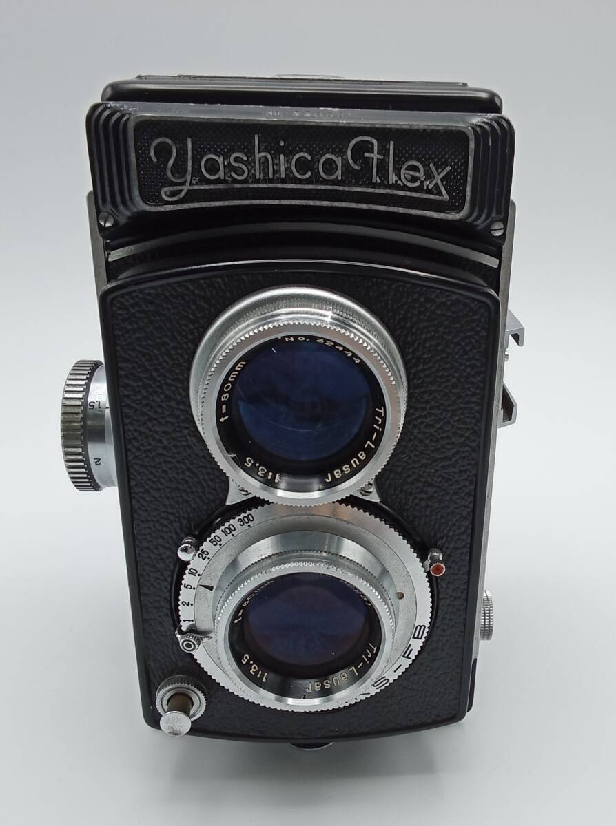 Yahoo!オークション - O42 【動作/精度未確認】二眼レフカメラ ヤシカ ...