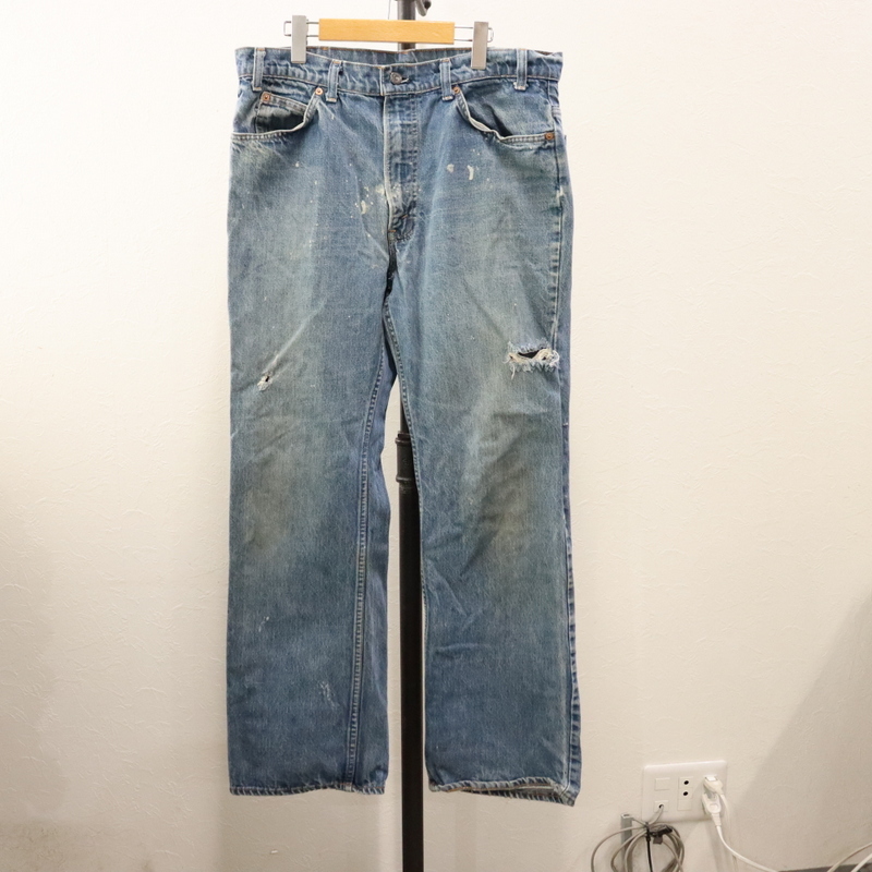 Yahoo!オークション - M65 80sビンテージ リーバイス LEVIS 517デニム...