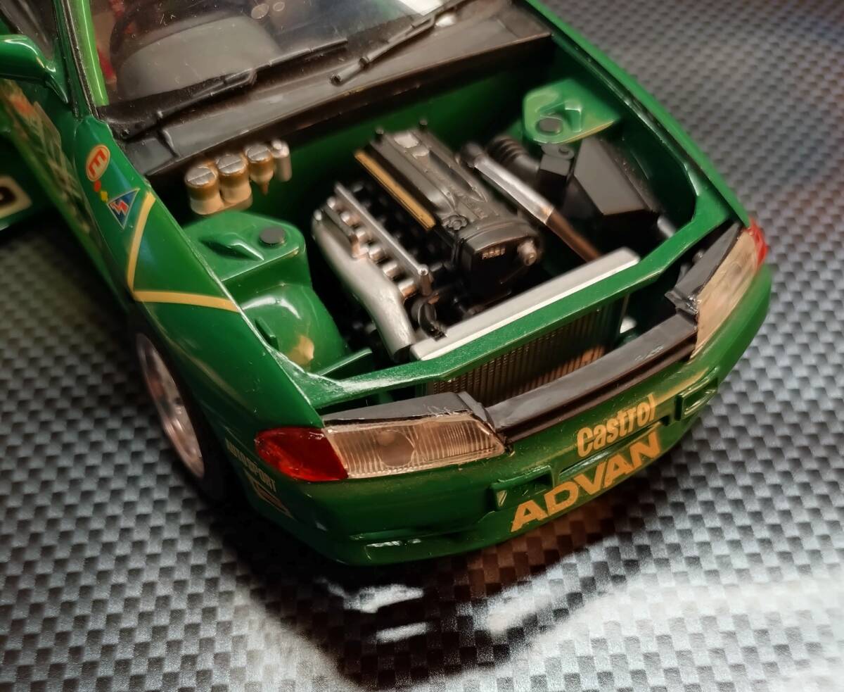 Yahoo!オークション - TAMIYA Castorol スカイラインGTR 1/24 送料...