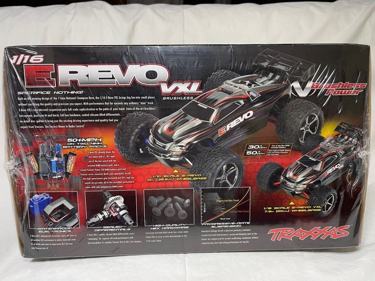 Yahoo!オークション - トラクサス E-Revo VXL 1/16 4WD RTRトラック ブ...