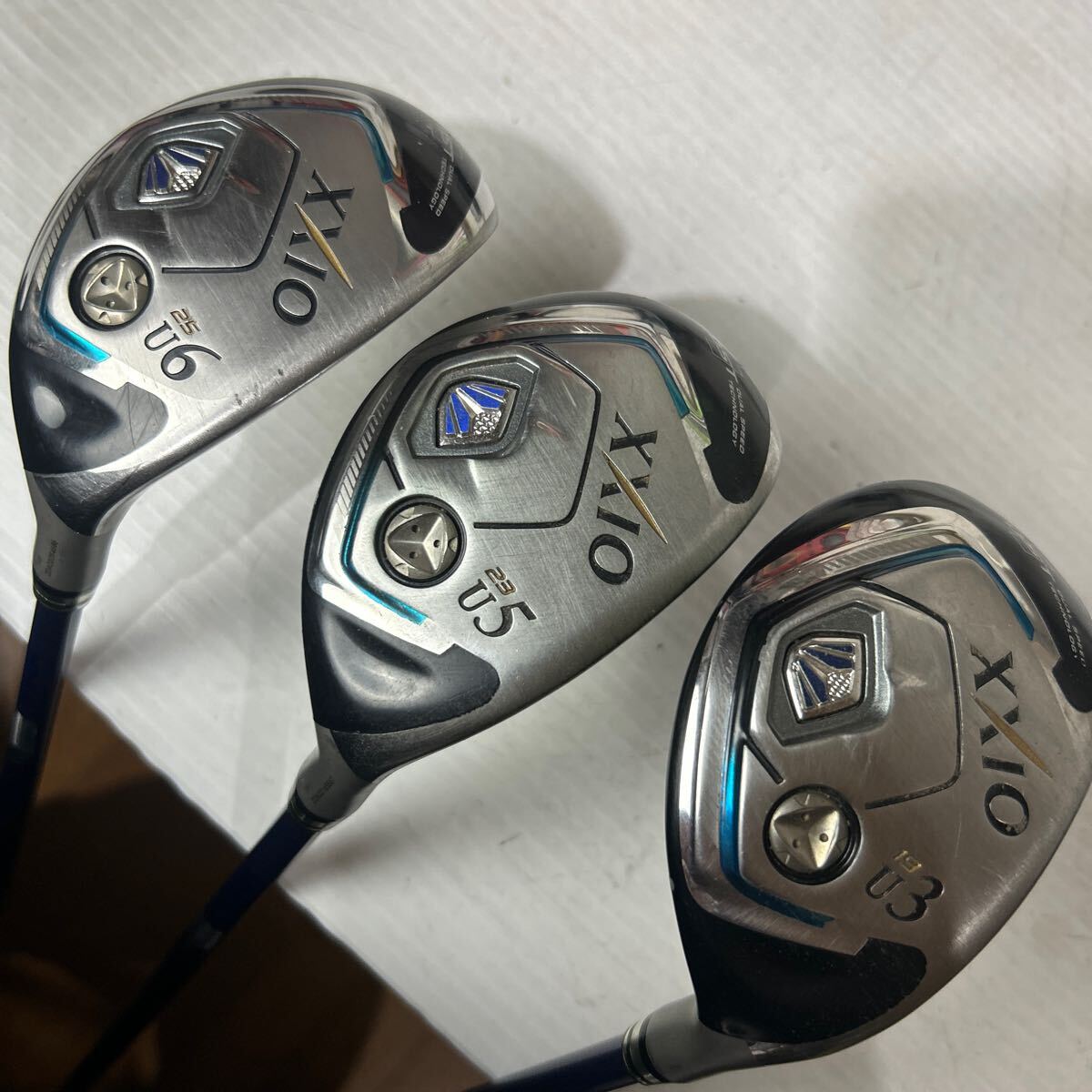 Yahoo!オークション - 送料無料 XXIO8 U3 U5 U6 19° 23° 25° MP800 ...