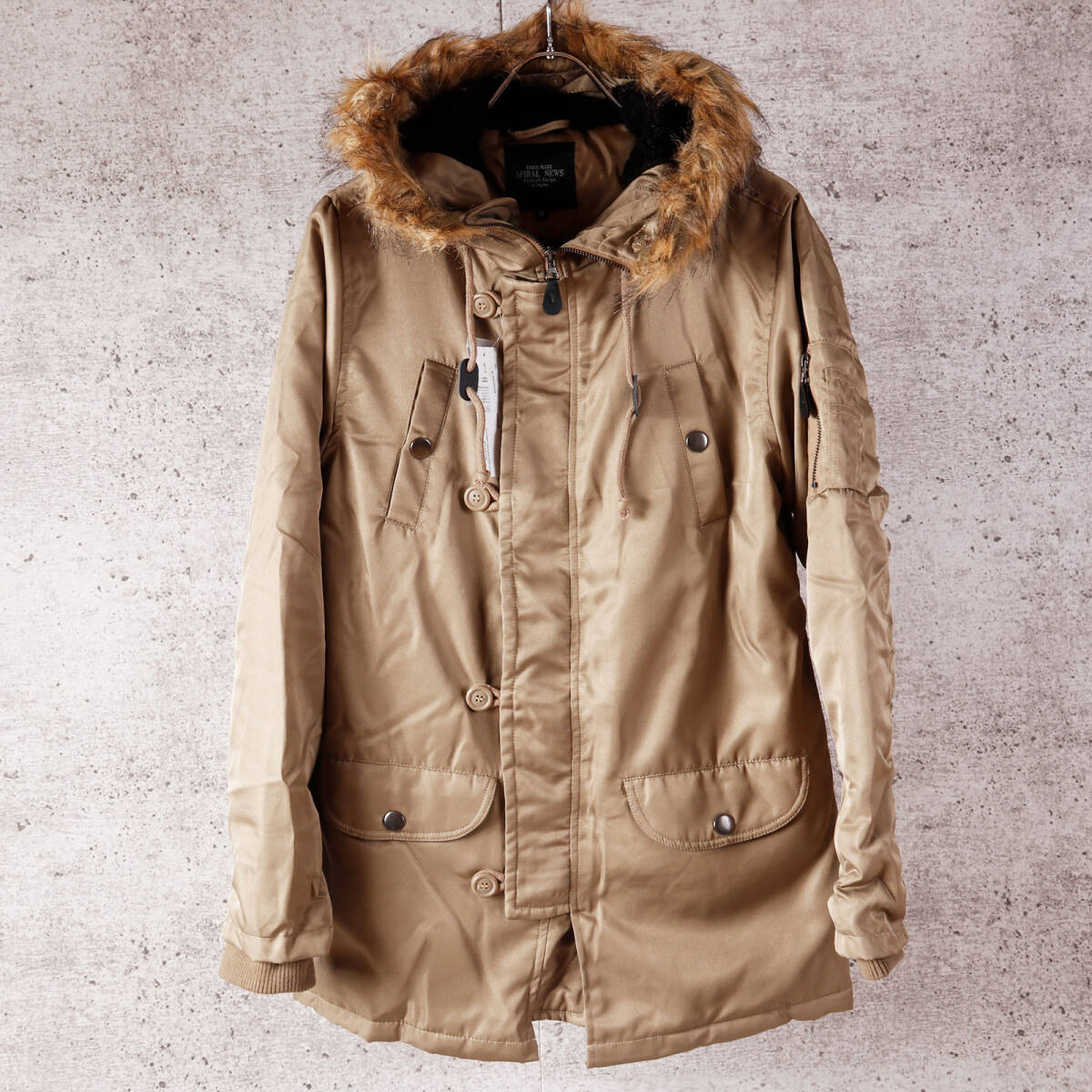 Yahoo!オークション - ラスト1点SALE 中綿 N3B N-3B フライトジャケッ...