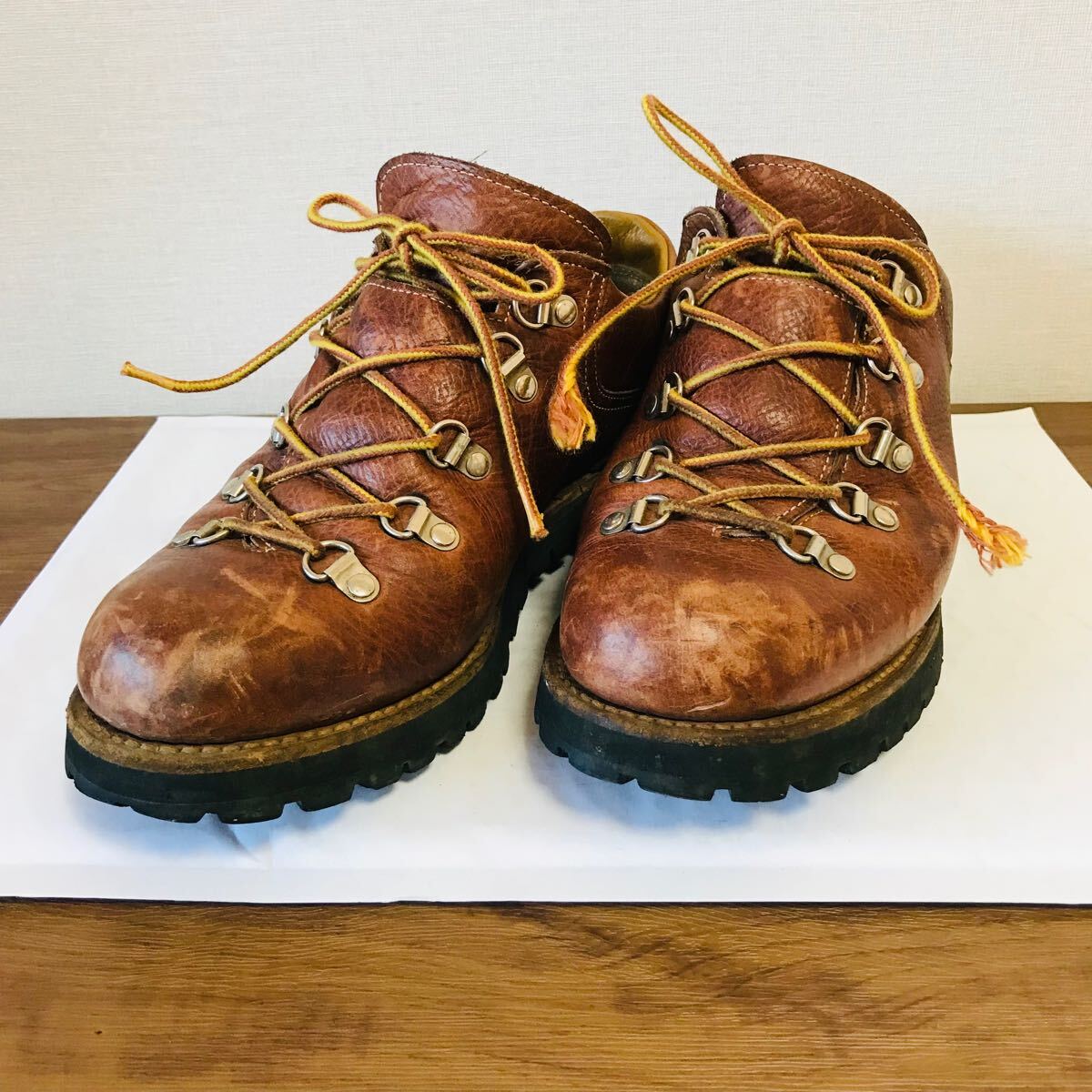 Yahoo!オークション - Danner ダナー トレッキングブーツ ブラウン 古...