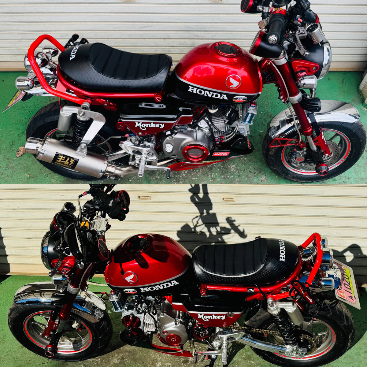 モンキー125 JB02 CBX2型風 フルカスタム 実動車両 鹿嶋市から モンキー125 JB02 CBX2型風 フルカスタム 実動車両 鹿嶋市から