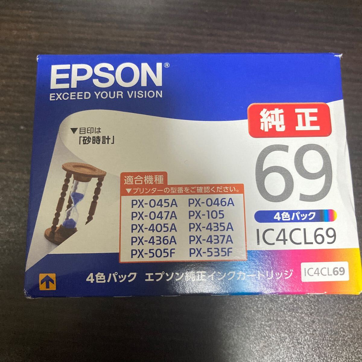 Yahoo!オークション - EPSON 純正インクカートリッジ IC4CL69 4色パッ...