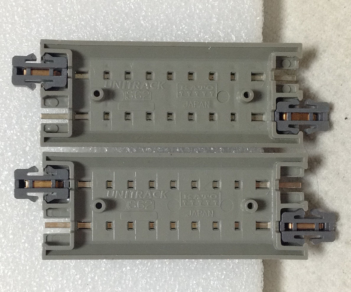 Yahoo!オークション - KATO S62 直線線路 2本セット その2 旧製品(バラ...