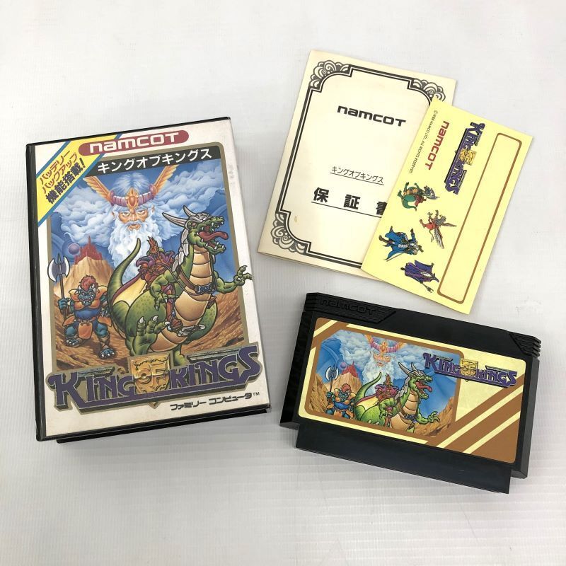 ジャンク扱い レトロ キングオブキングス み/KING OF KINGS/ファミコン/FC/NES/店頭/他モール併売 ゲーム 山城店 B270(シミュレーション)｜売買されたオークション情報 ...