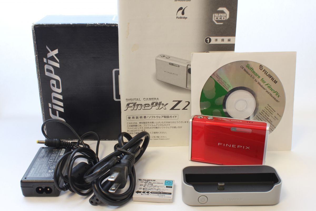 Yahoo!オークション - 【動作良品】富士フィルム FUJIFILM FinePix Z2 ...