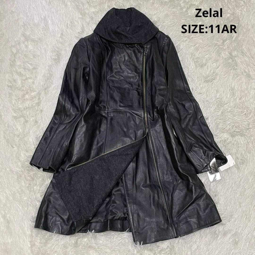 Yahoo!オークション - 美品 Zelal MOTOMACHI 元町ゼラール ラムレザー ...