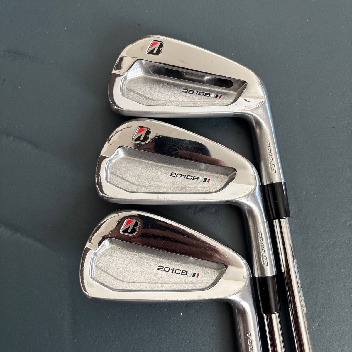 Yahoo!オークション - ブリヂストン TOUR B 201CB アイアン6本（5-P）N...