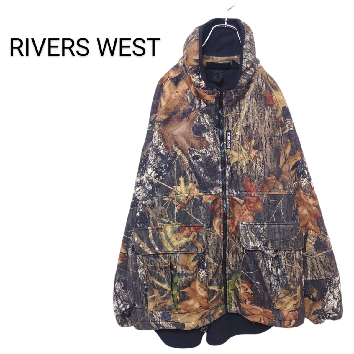 RIVERS WEST ハイネック リアルツリーカモ ジャケット A-2728(XLサイズ以上)｜売買されたオークション情報、yahooの商品情報をアーカイブ公開 - オークファン ...