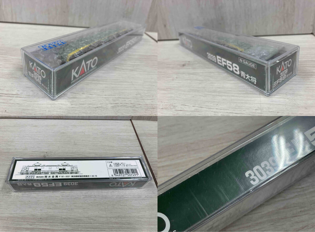 Yahoo!オークション - KATO 3039 EF58形電気機関車 初期形大窓 青大将 ...