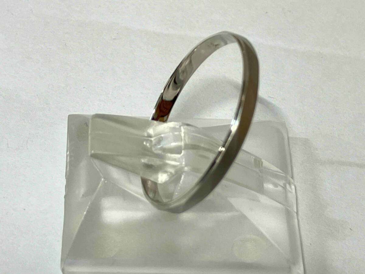 Yahoo!オークション - Pt900プラチナ サイズ約23.5号 総重量約1.7g 指...