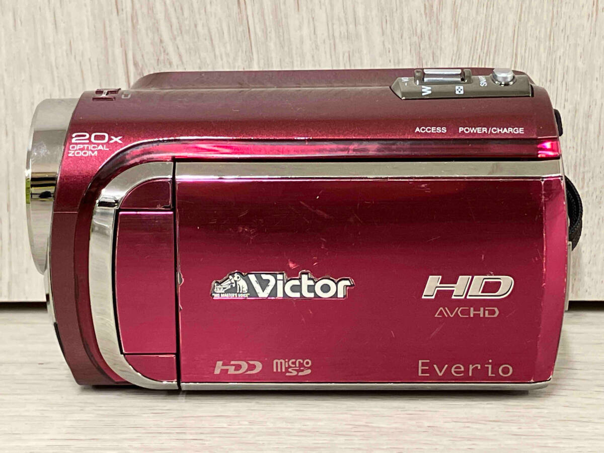 Yahoo!オークション - ビクター GZ-HD300-R Everio GZ-HD300-R (ルージ...